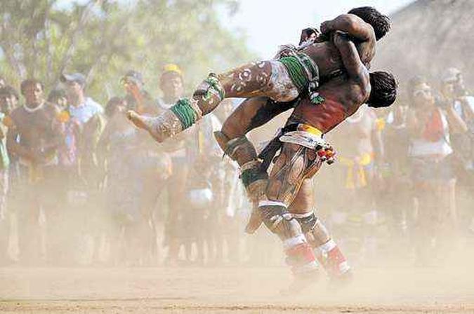 Luta Huka-Huka: fortalecimento e purificação dos guerreiros - Diversão ...