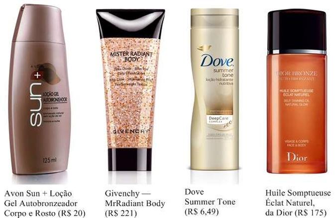 Bronzeado sem sol - Revista